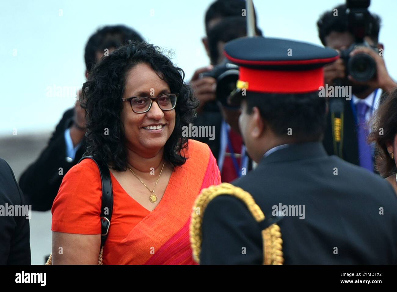 Colombo, Sri Lanka. 21st Nov, 2024. Sri Lanka's Prime Minister Dr ...