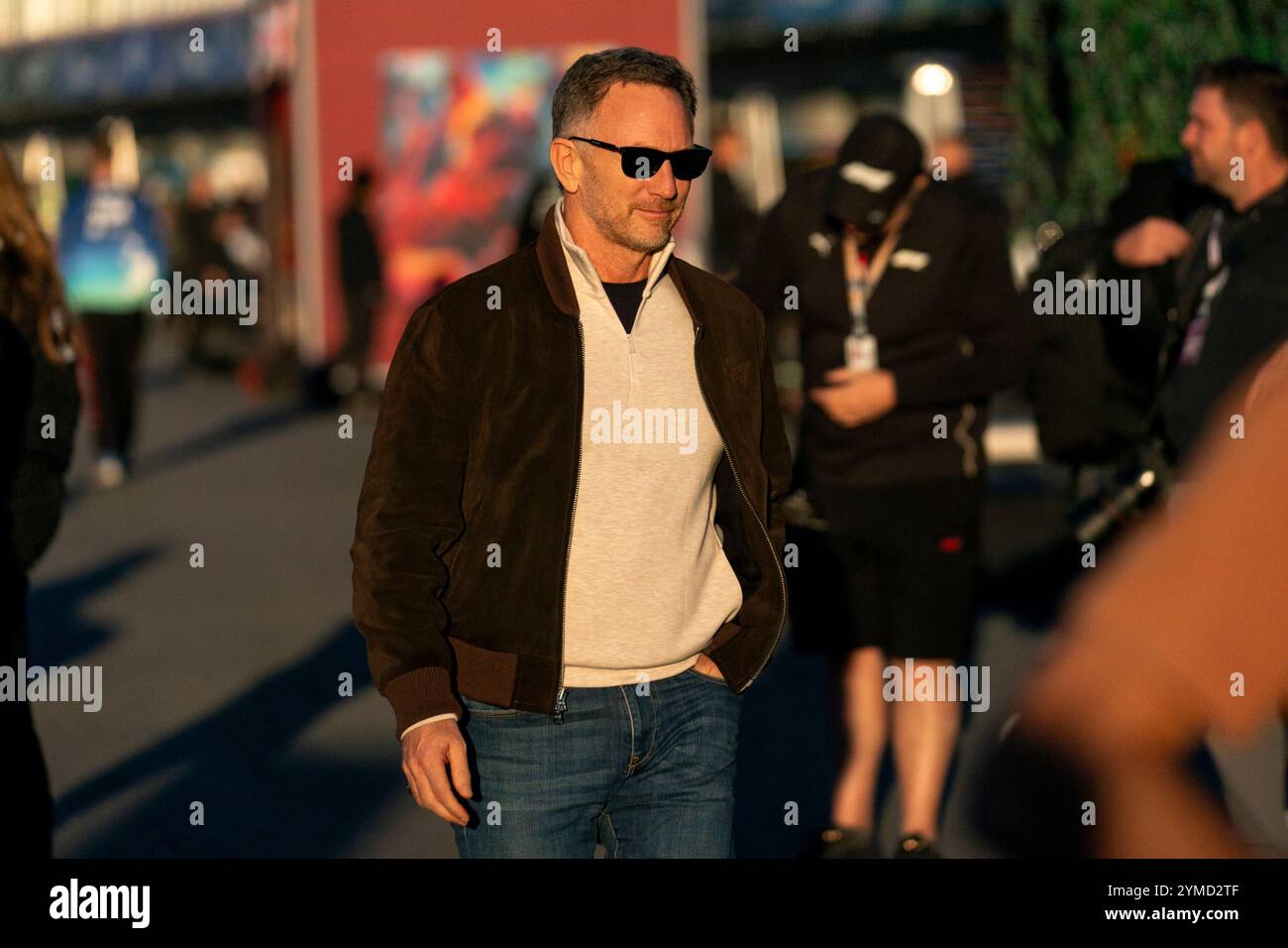 Las Vegas, United States. 20th Nov, 2024. Red Bull Racing team chief ...