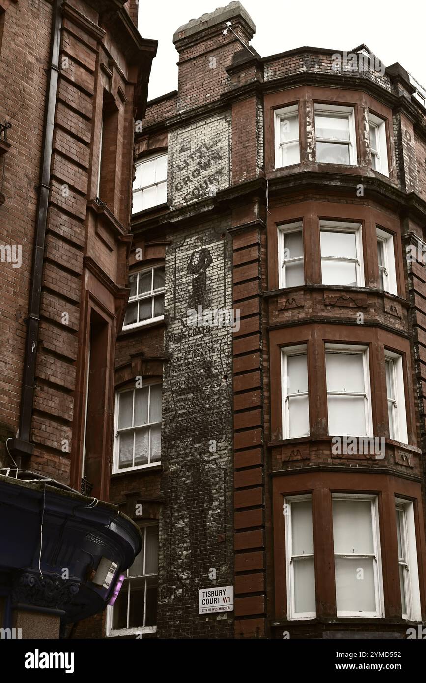 Ghost sign old advert london hi-res stock photography and images - Alamy