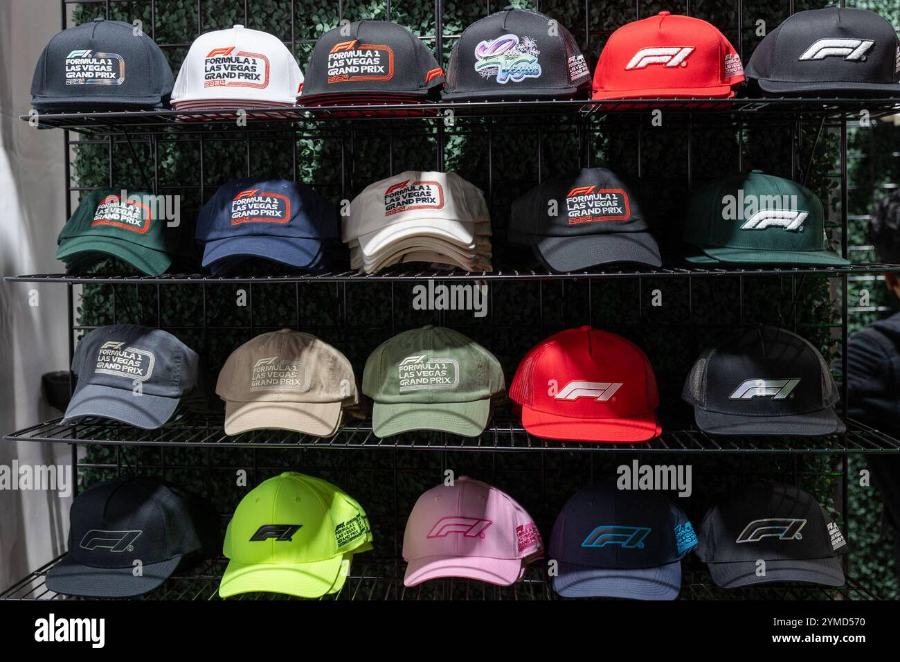 Las Vegas, USA. 20th Nov, 2024. Official merchandise for the 2024 ...