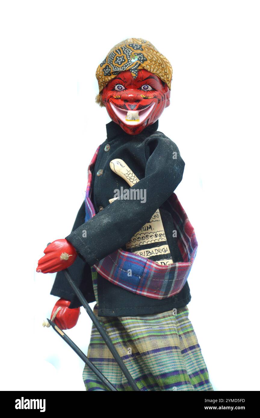 Cepot, traditional puppet doll figure in Indonesia Stock Photo - Alamy