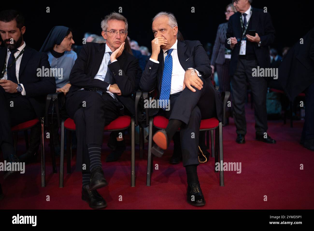 Gaetano Manfredi, Matteo Piantedosi, Minister of the Interior. attends at ANCI Annual General ...