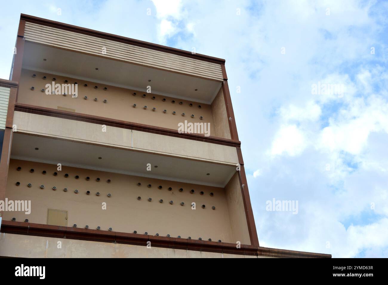 vents swiftlet farming on modern house in Tarakan Indonesia Stock Photo ...