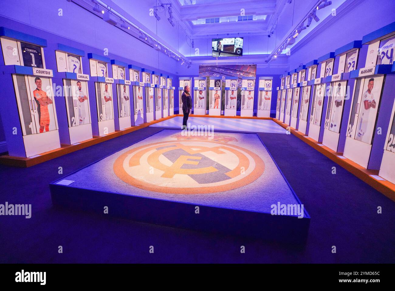 Real madrid loker room hi-res stock photography and images - Alamy