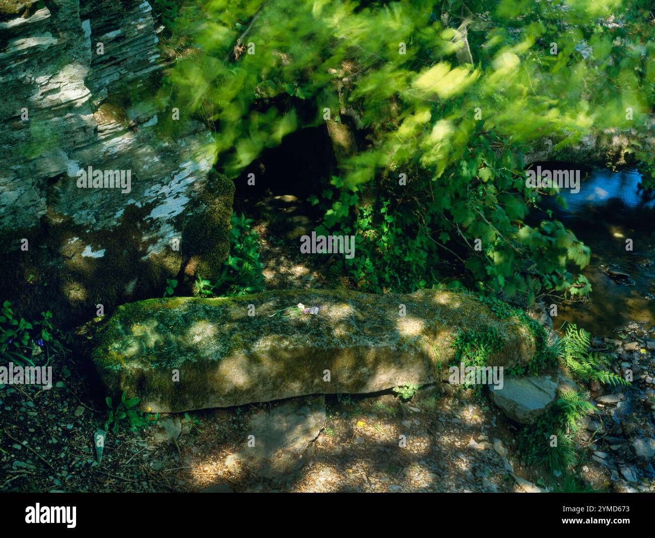 Slaughterbridge inscribed stone hi-res stock photography and images - Alamy
