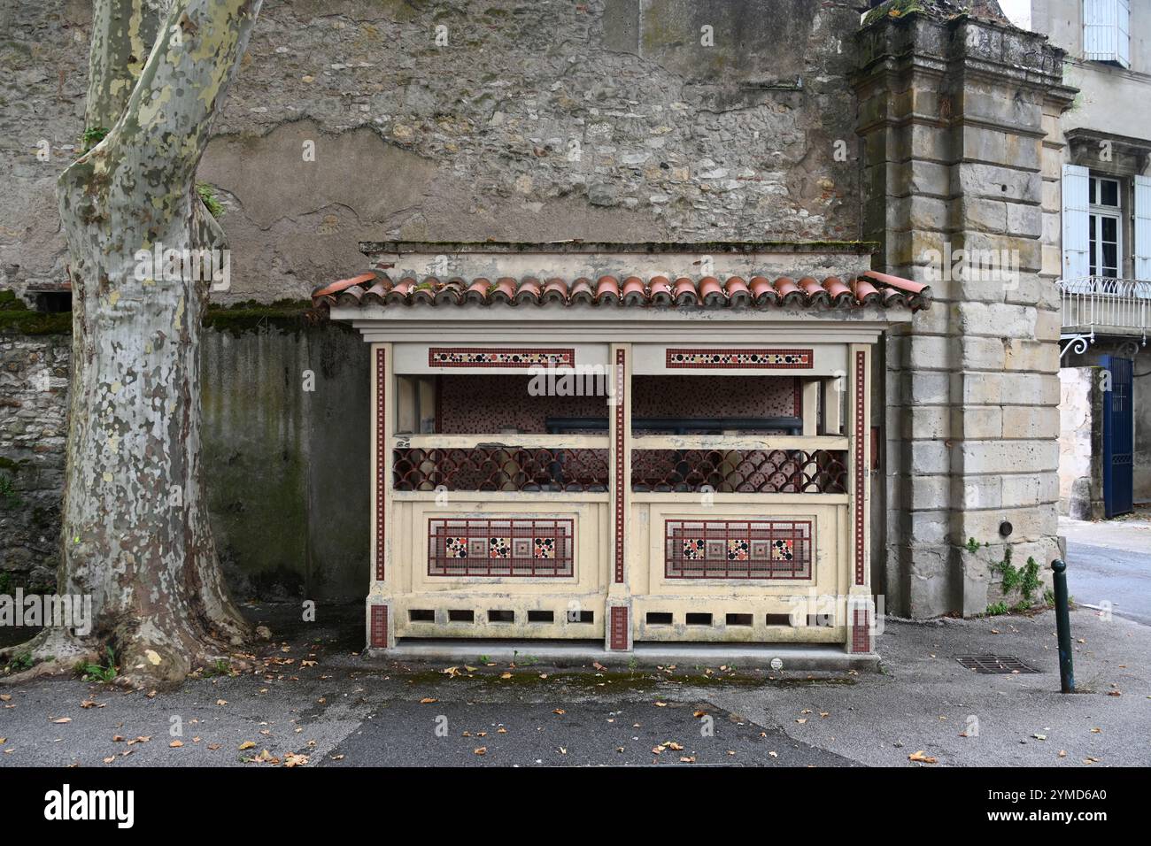 Old or Historic and Decorative Belle Epoque Public Toilets, Street ...