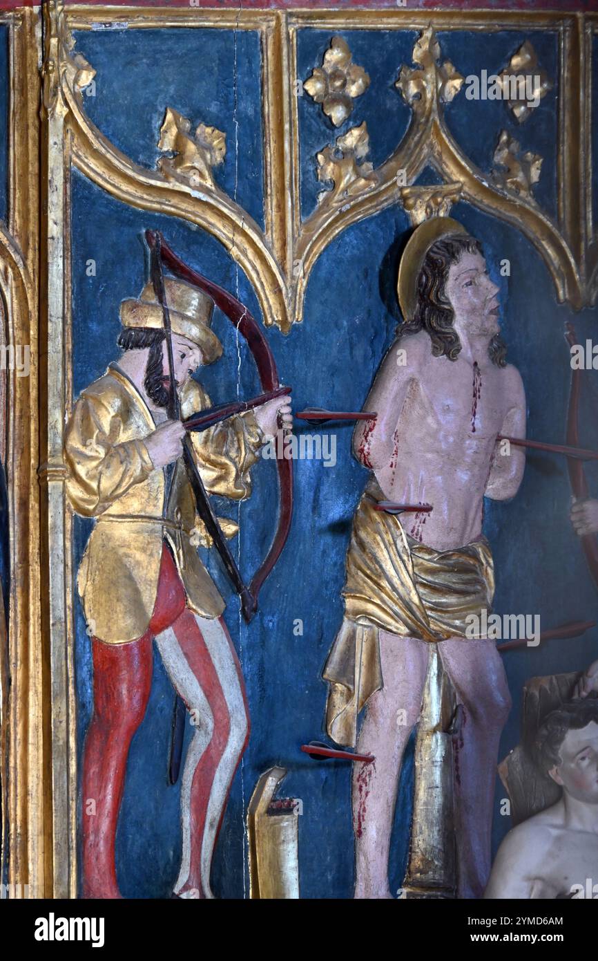 St sebastian altarpiece hi-res stock photography and images - Alamy