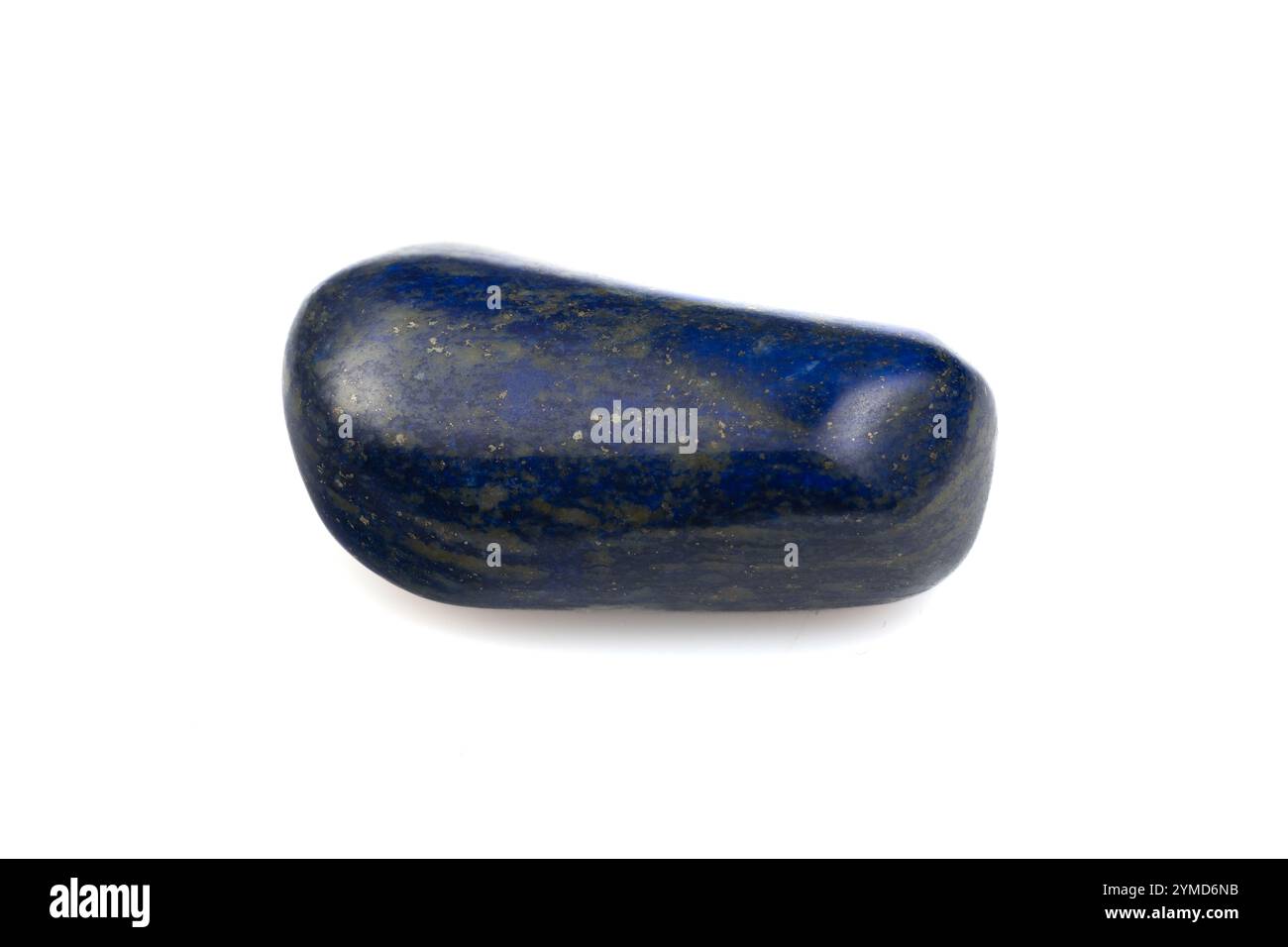 Natural Lapis Lazuli Stone with Deep Blue Color and Golden Pyrite ...