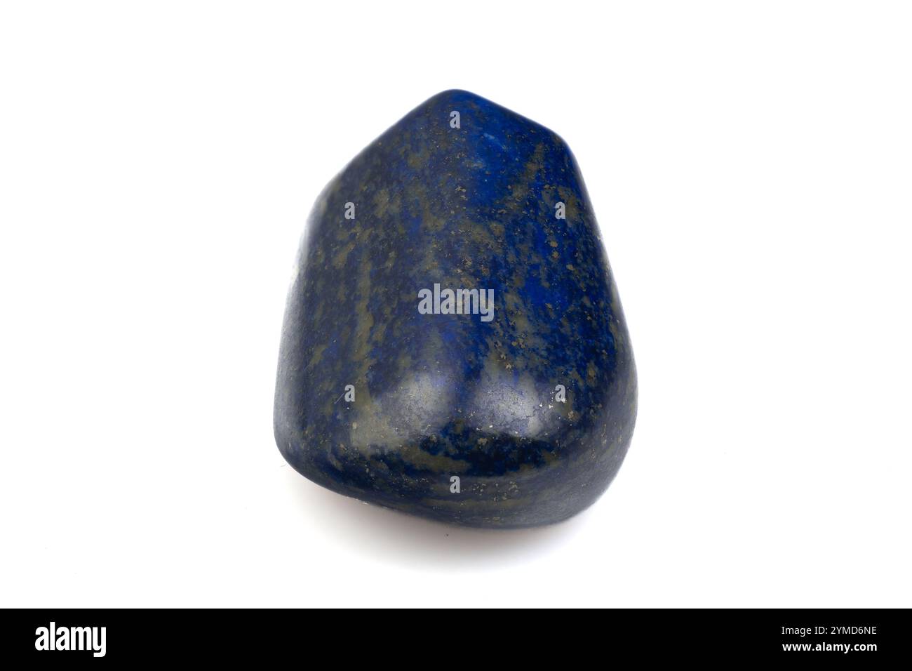 Natural Lapis Lazuli Gemstone with Rich Blue Color and Golden Pyrite ...