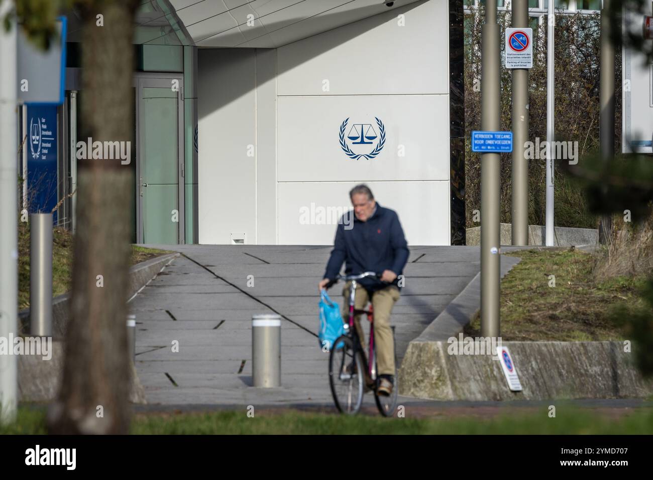 THE HAGUE - 21/11/2024, Exterior of the International Criminal Court ...