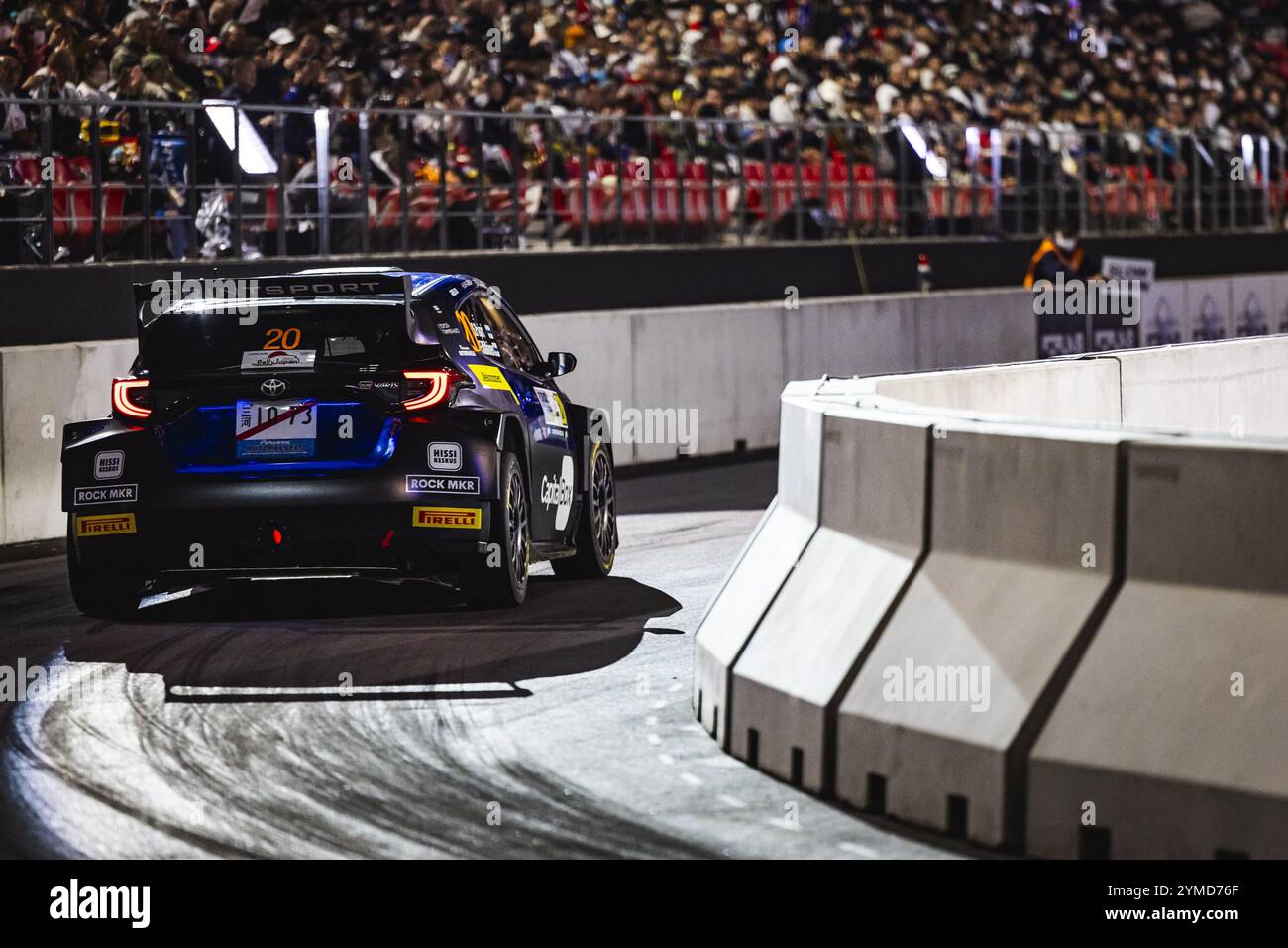 20 PAJARI Sami, MALKONEN Enni, Toyota Yaris Rally2, action during the ...