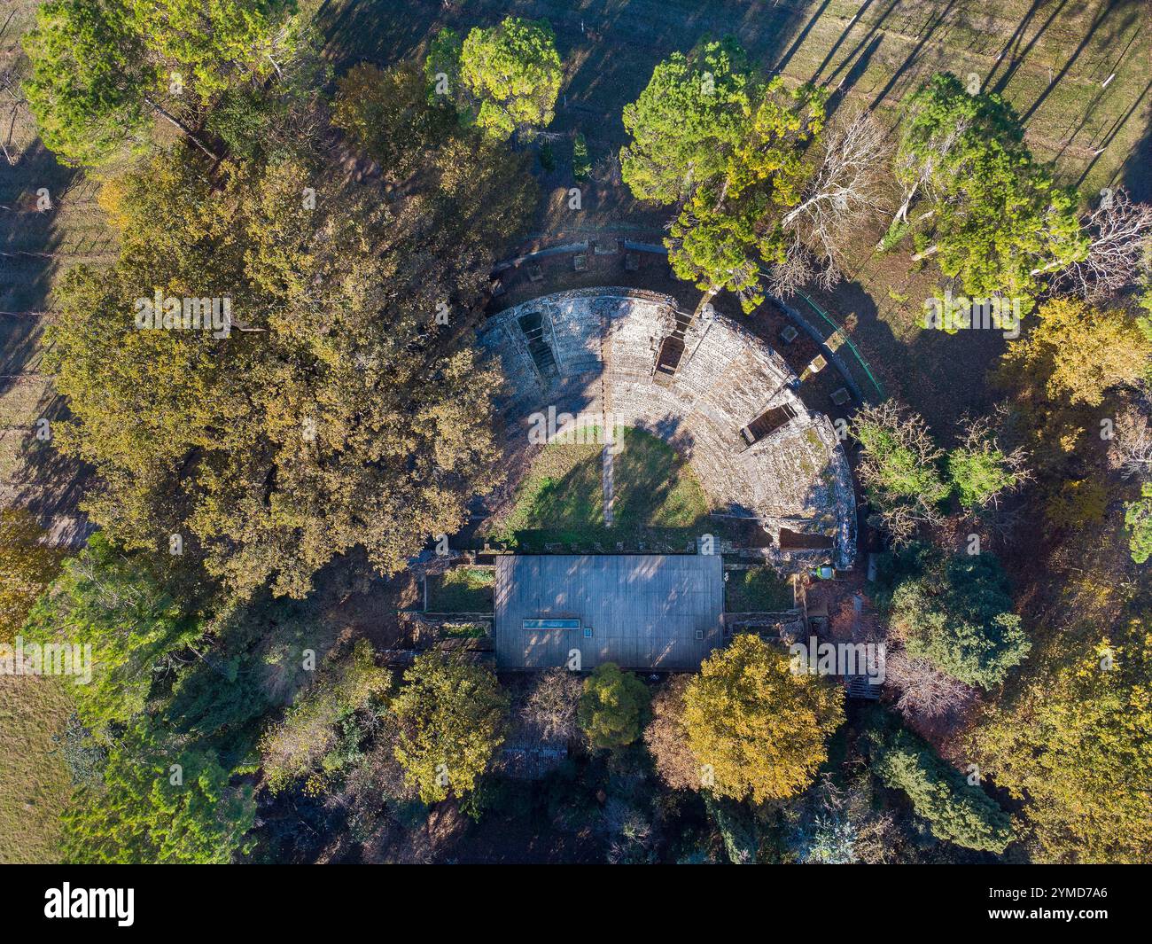 Falerone (Marche-province of Fermo). Archaeological Area of Falerio ...