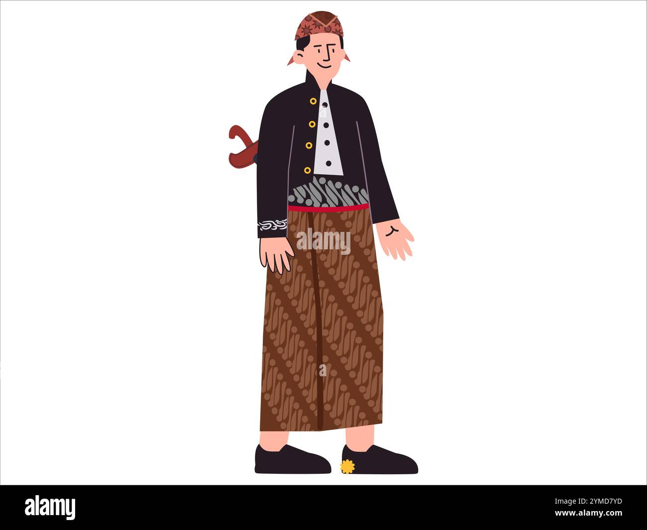 Javanese traditional clothing Java Indonesia tradition dress batik ...
