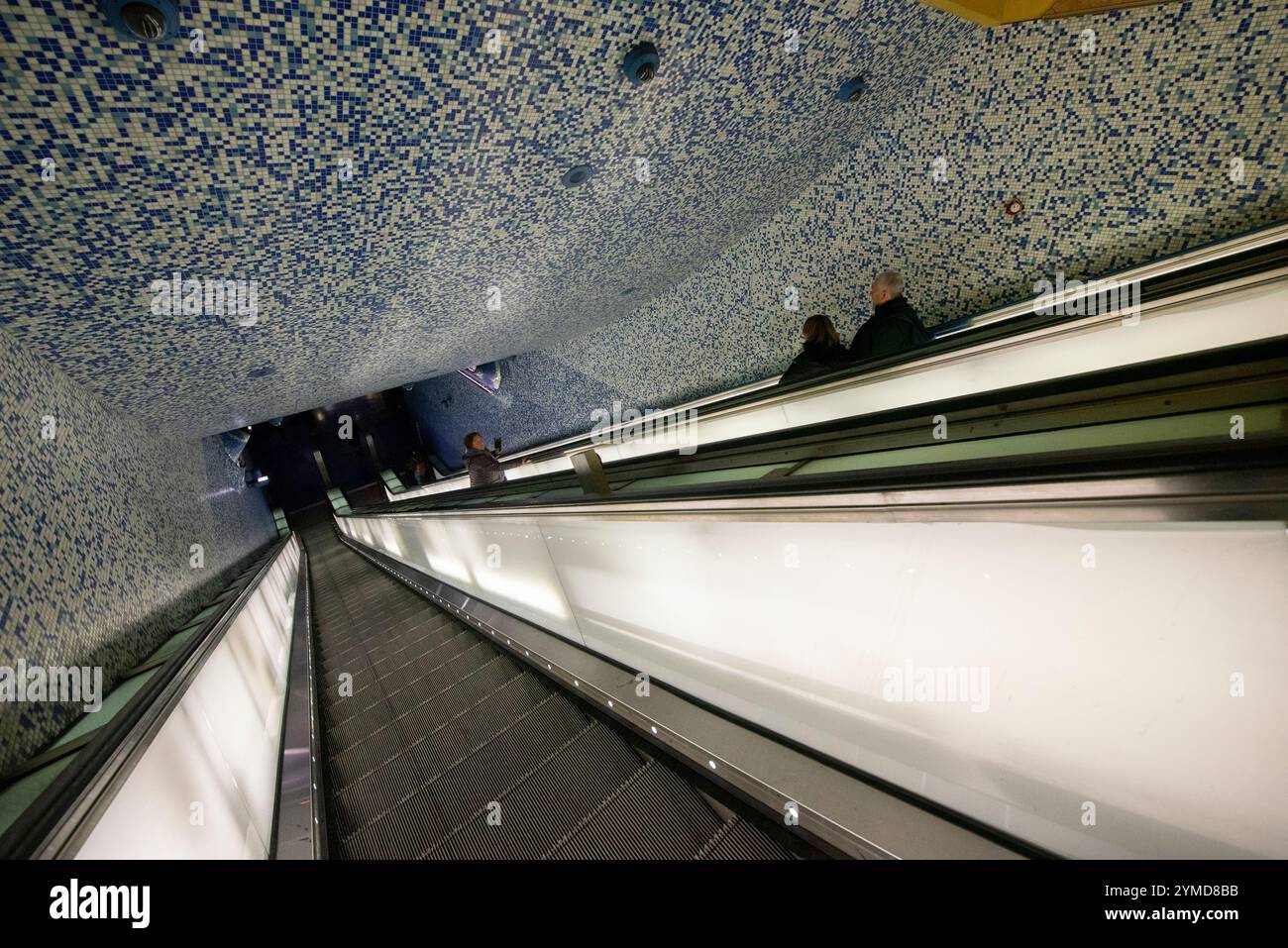 Naples. Toledo Metro Station Stock Photo - Alamy