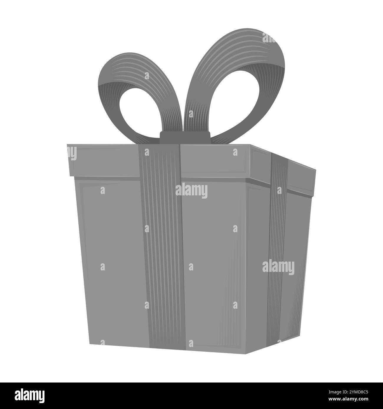 Free gift box Black and White Stock Photos & Images - Alamy