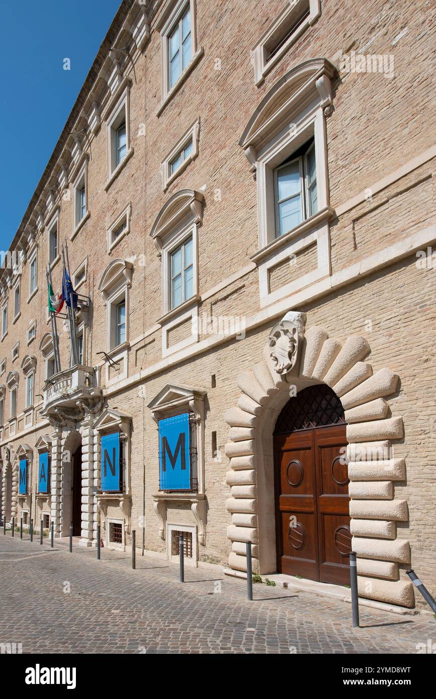 National archaeological museum of the marche hi-res stock photography ...