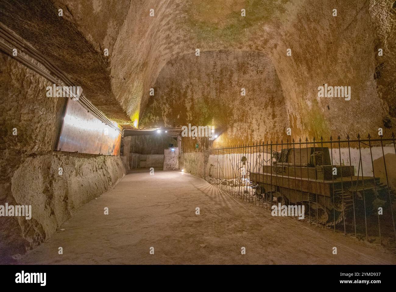 Naples. Historical Center. Underground Naples. Aqueduct-cistern of the ...