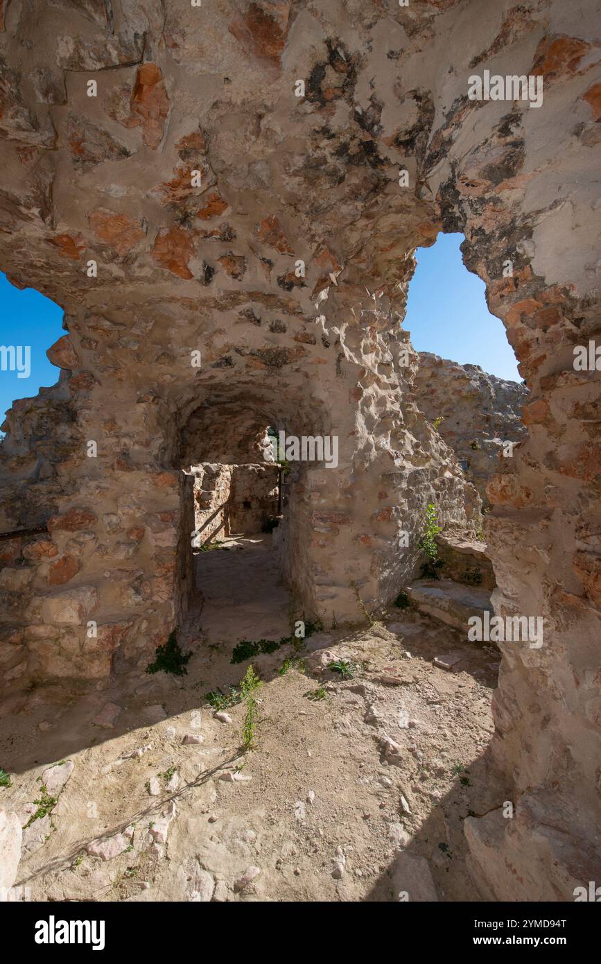 Cagli (Marche-province of Pesaro-urbino). Remains of the Fortress of ...