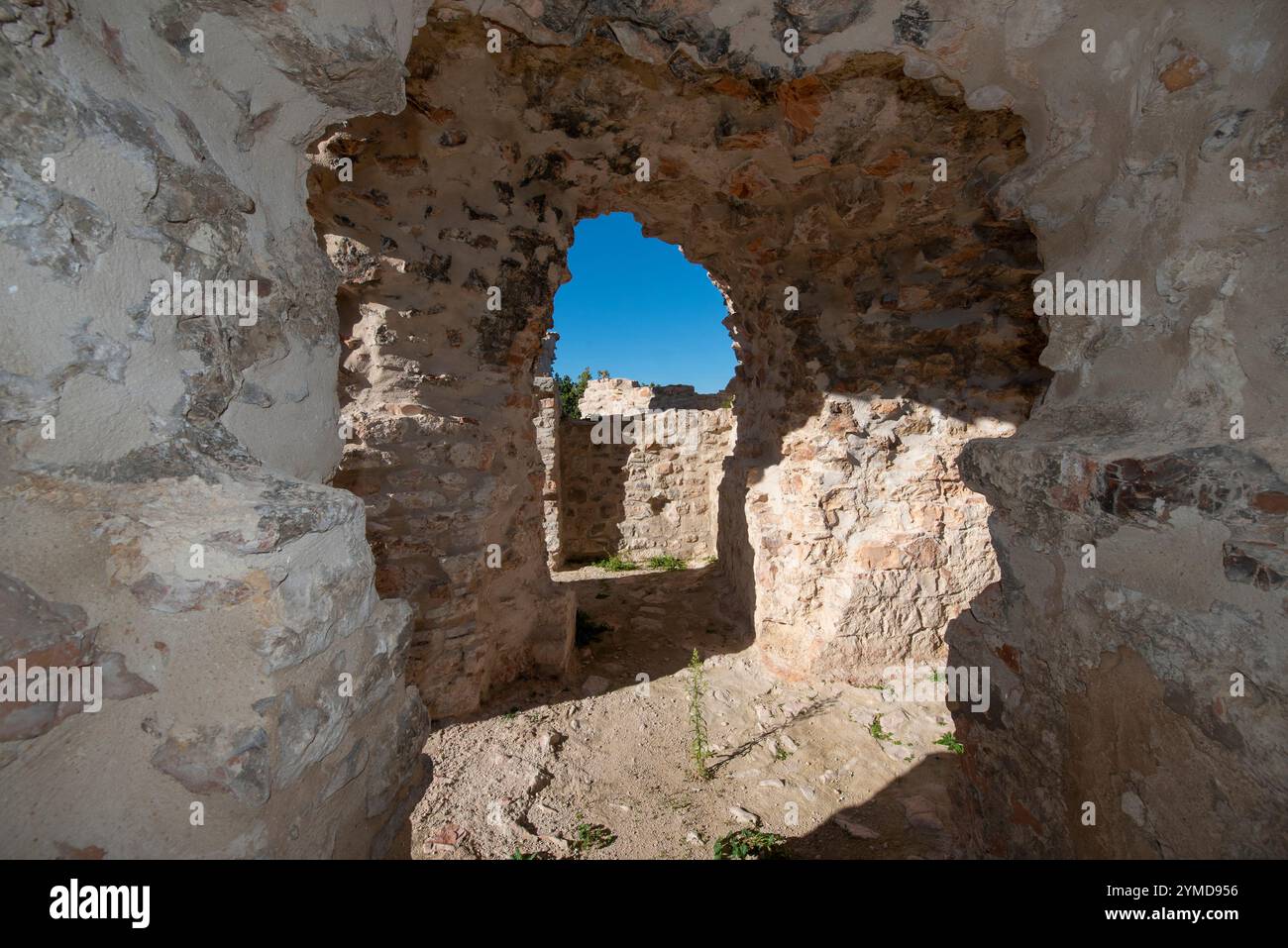Cagli (Marche-province of Pesaro-urbino). Remains of the Fortress of ...