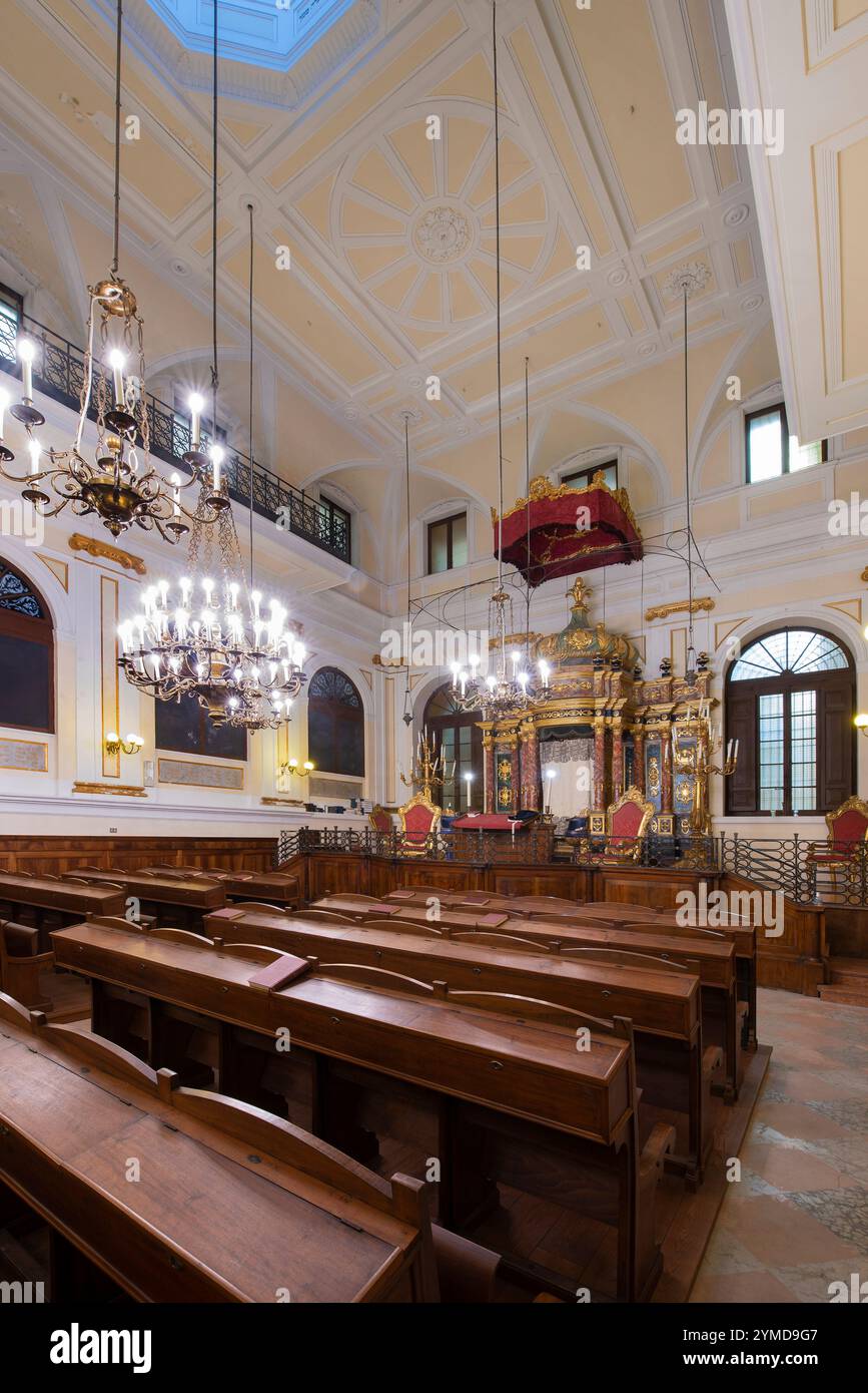 Ancona. Italian Rite Synagogue (built In 1932). Via Astagno Stock Photo ...