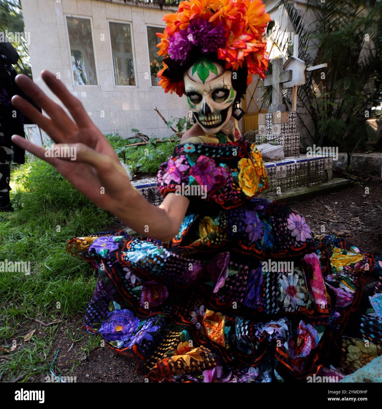 Emotive portrait of a young woman with natural light, capturing raw ...