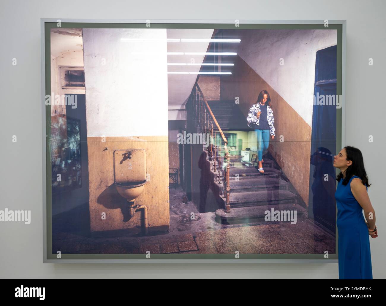 White Cube Bermondsey, London, UK. 21st Nov, 2024. Jeff Wall, Life in ...