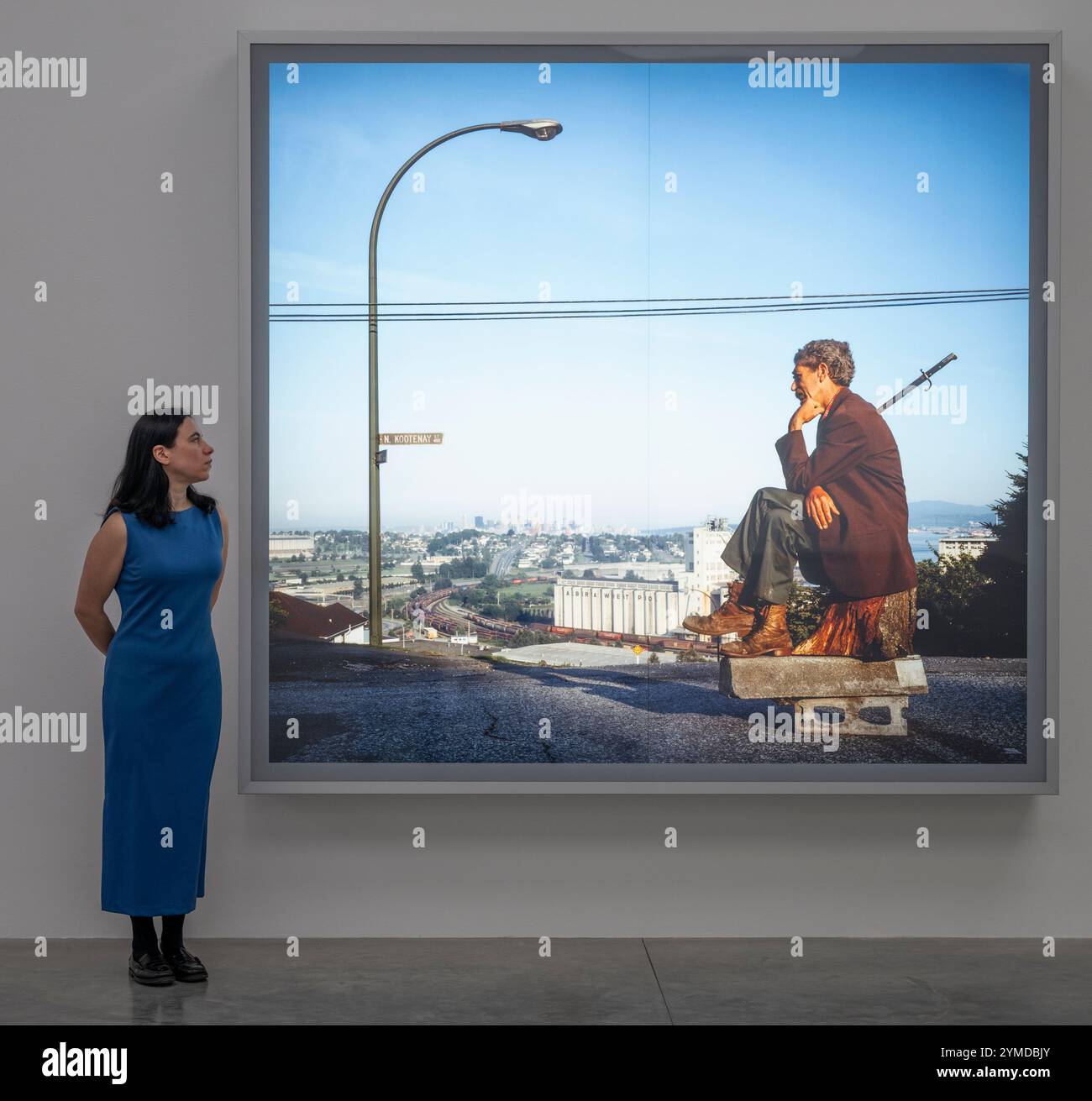 White Cube Bermondsey, London, UK. 21st Nov, 2024. Jeff Wall, Life in ...