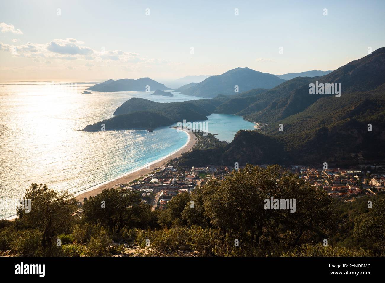 Oludeniz town in turkey panorama hi-res stock photography and images ...