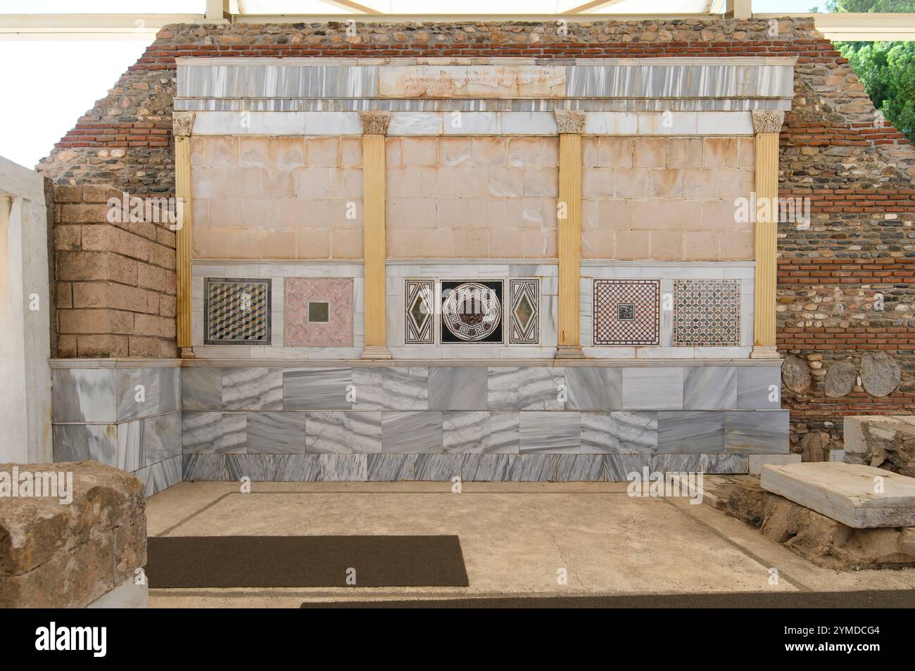 Ancient City Sardes (Sardis) in Turkey. Province of Lydia, major center ...