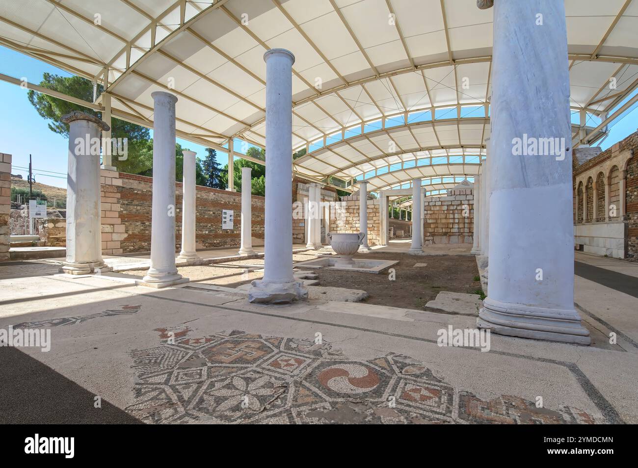 Ancient City Sardes (Sardis) in Turkey. Province of Lydia, major center ...