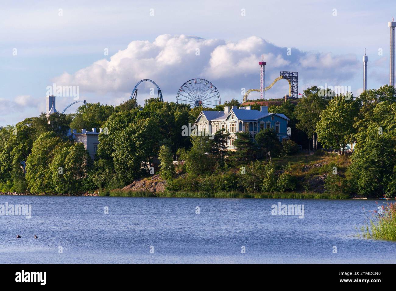 Toolonlahti sea bay with small beach for recreational sports near ...