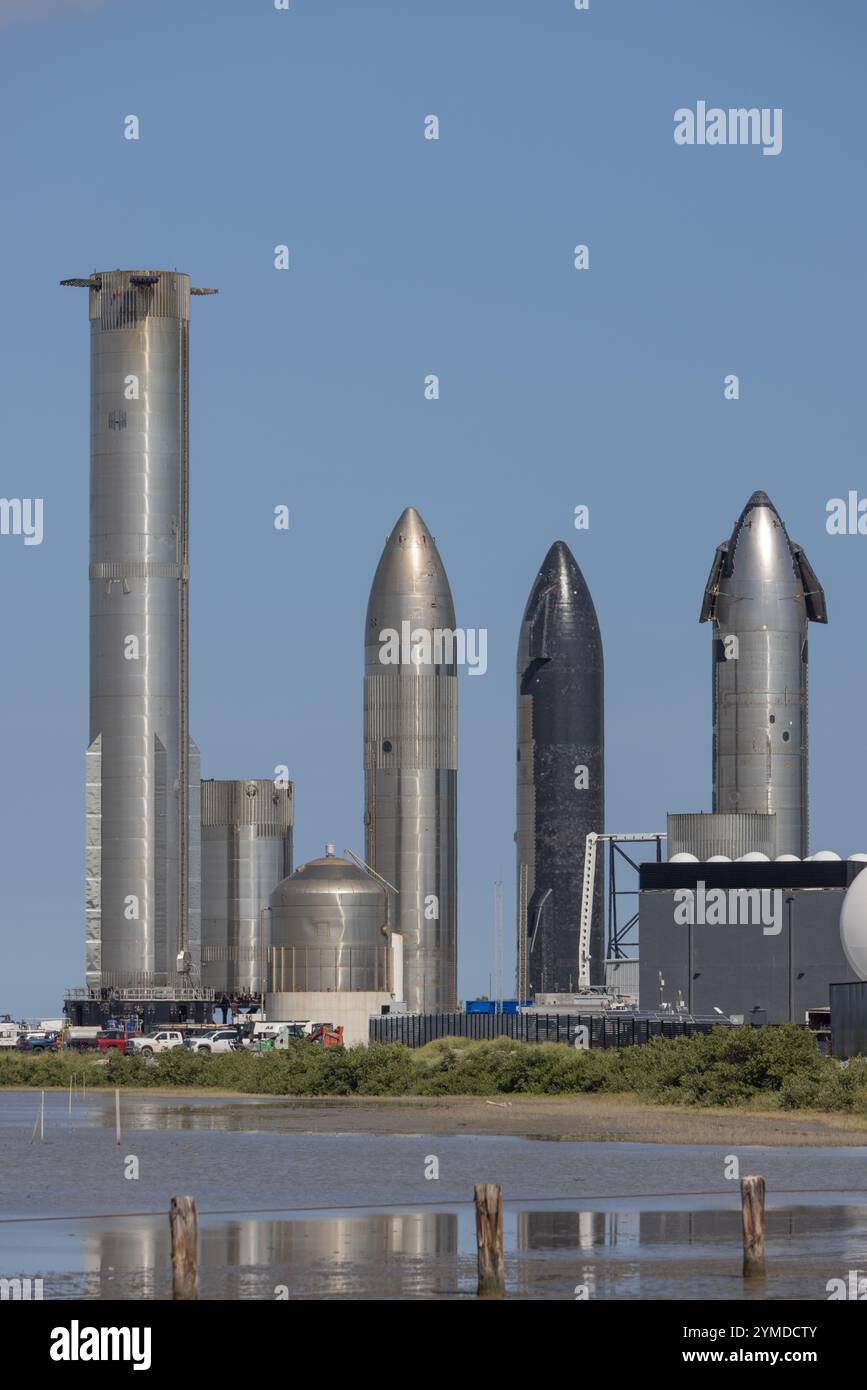 Month by month the changes to the entire SpaceX Starship rocket factory ...