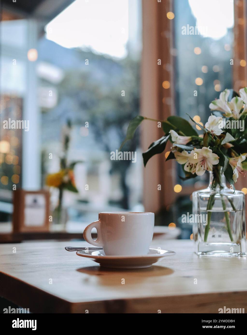 One beautiful morning with coffee Stock Photo - Alamy