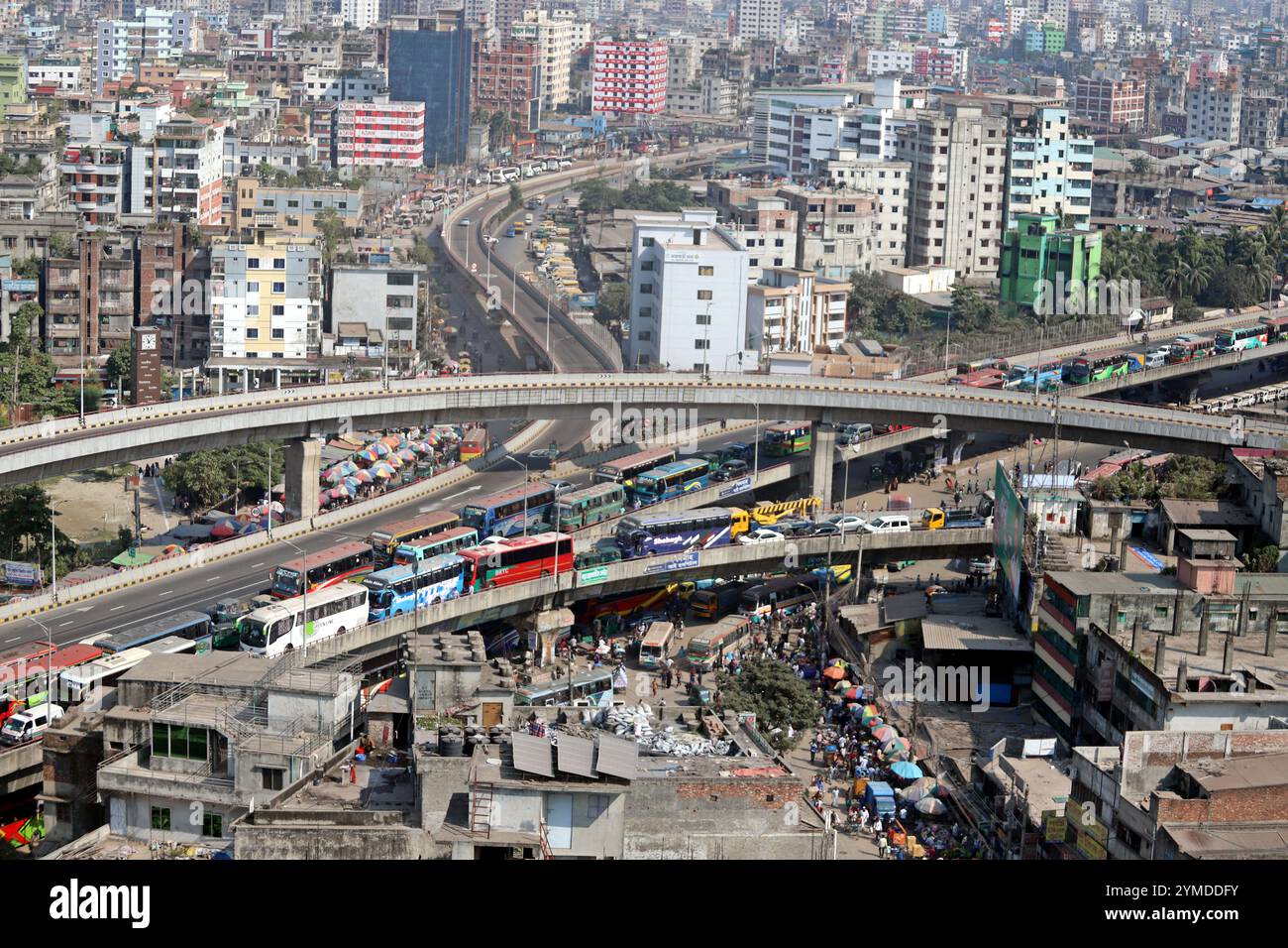 Dhaka, Wari, Bangladesh. 21st Nov, 2024. Dhaka is the capital city of ...