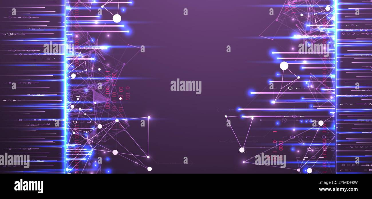 Ai system business dark Stock Vector Images - Alamy