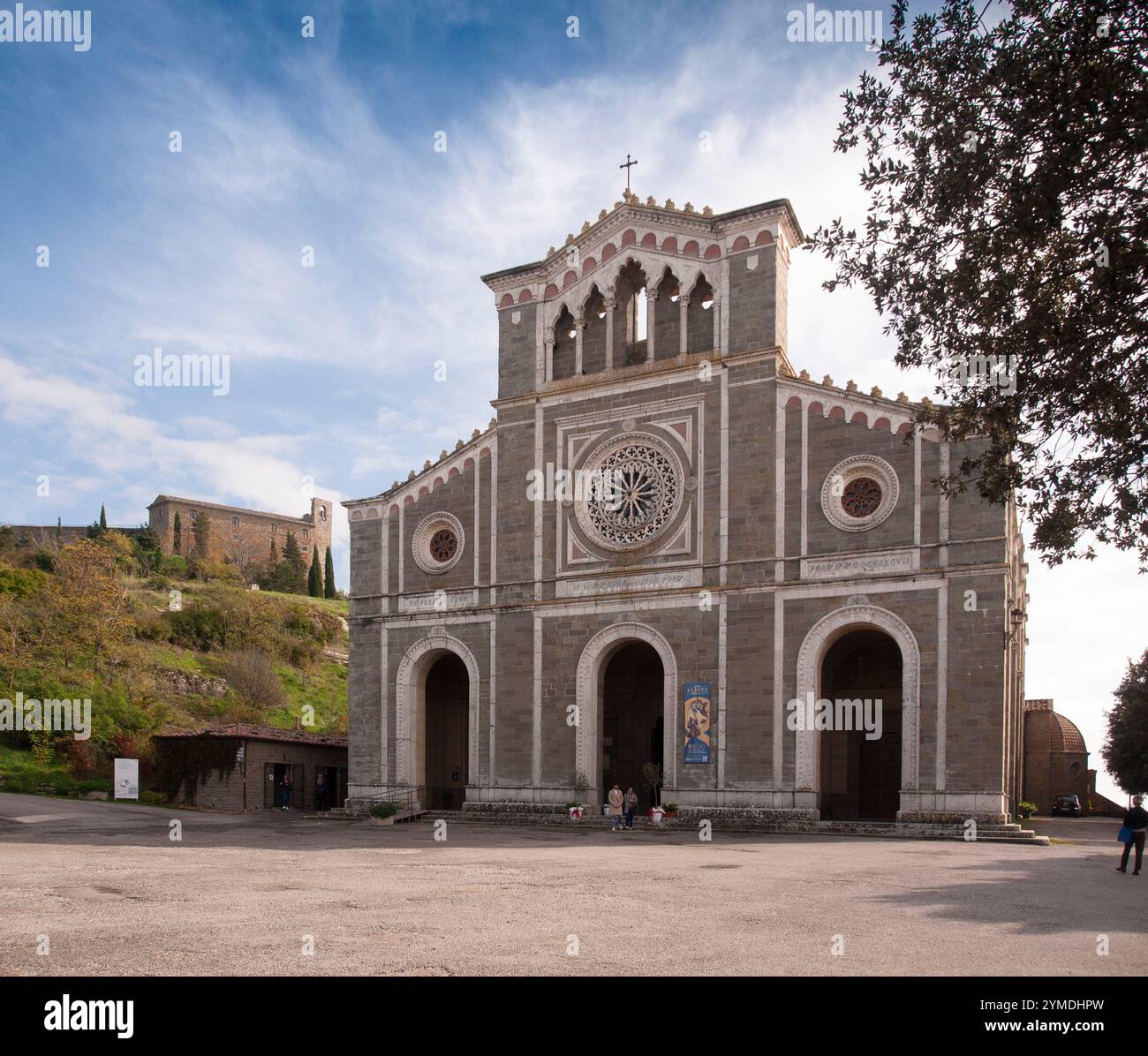 Cortona church facade hi-res stock photography and images - Alamy