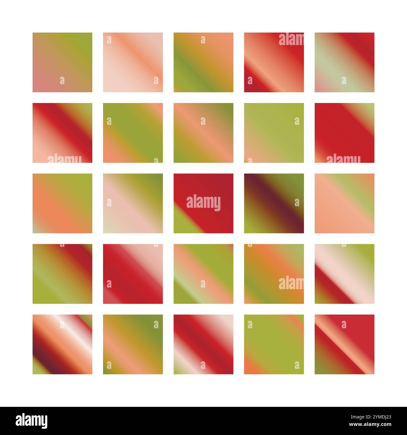 Mobile screen lock display collection of colorful backgrounds in trendy ...