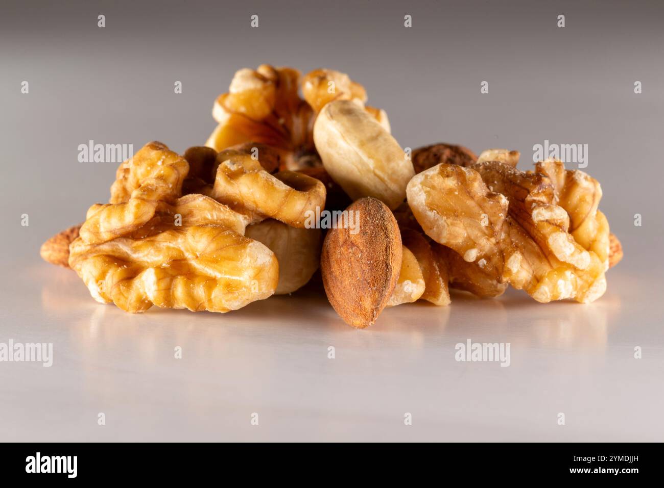 Healthy mixed nuts almonds hi-res stock photography and images - Alamy