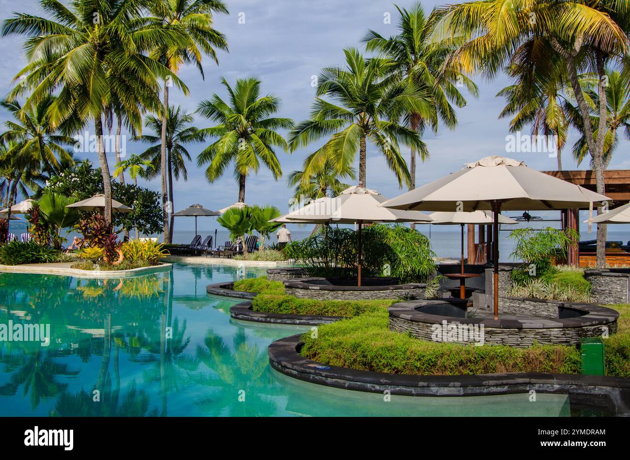 Sheraton Fiji Resort, Denarau Island, Fiji, Melanesia, Oceana Stock ...