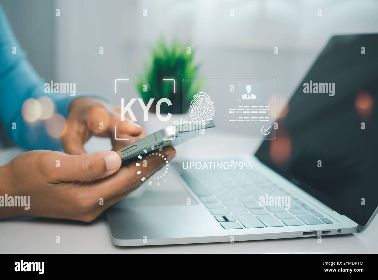 Personal information for identification, Human engaging in KYC ...