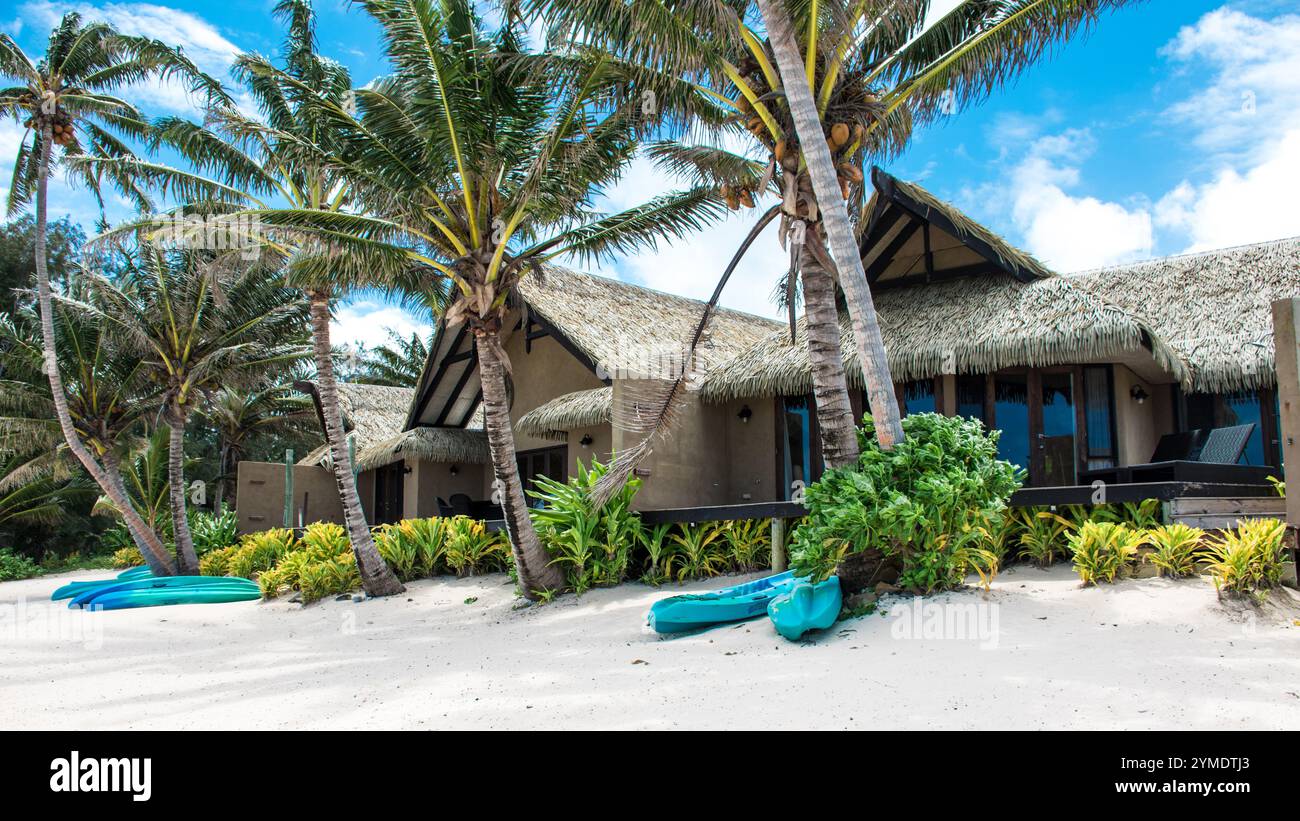 Landscapes of the Rarotonga island, Cook Islands Stock Photo - Alamy