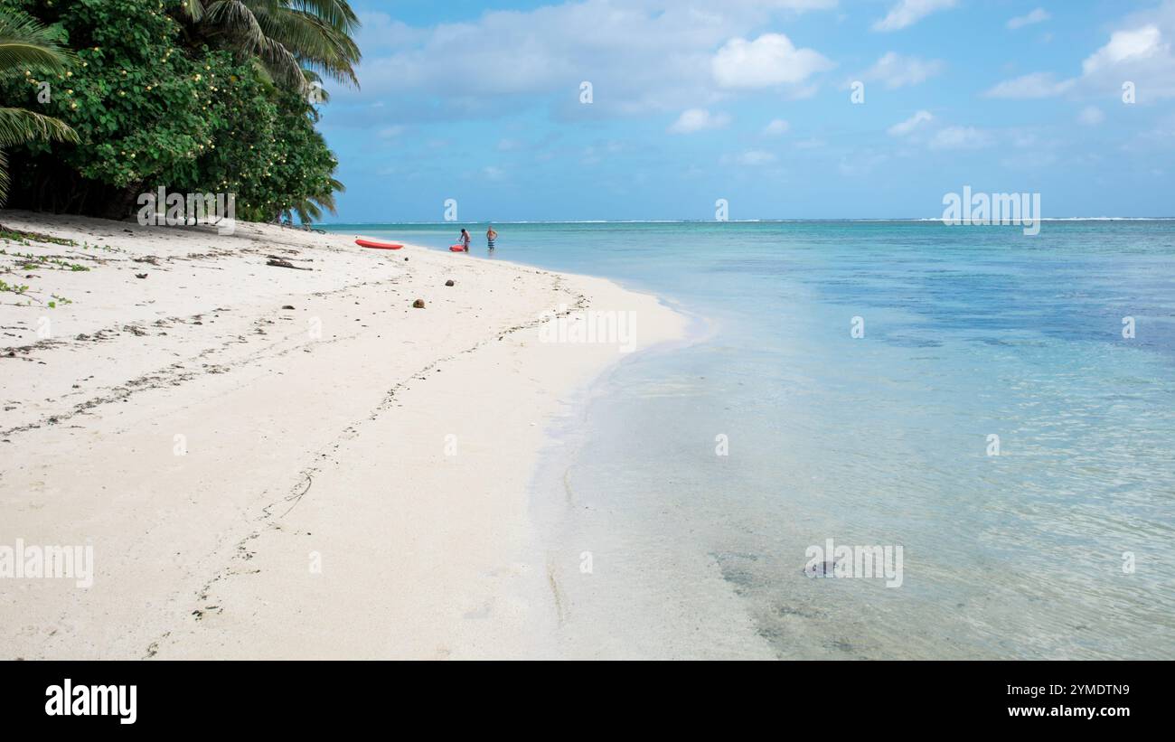 Landscapes of the Rarotonga island, Cook Islands Stock Photo - Alamy