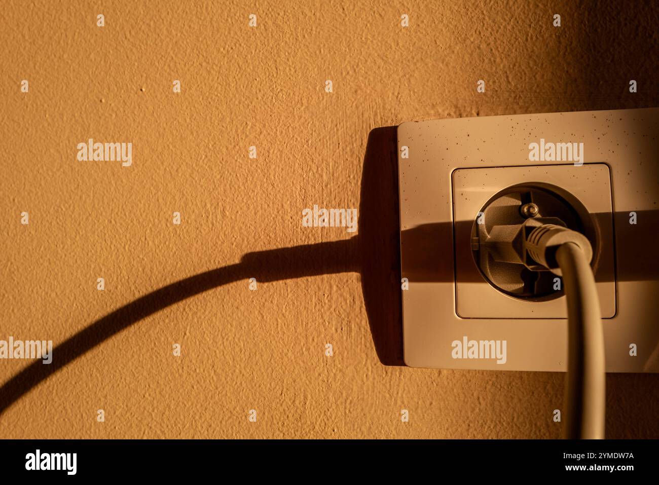 device plugged into an electrical socket Agadir Beach Souss-Massa ...