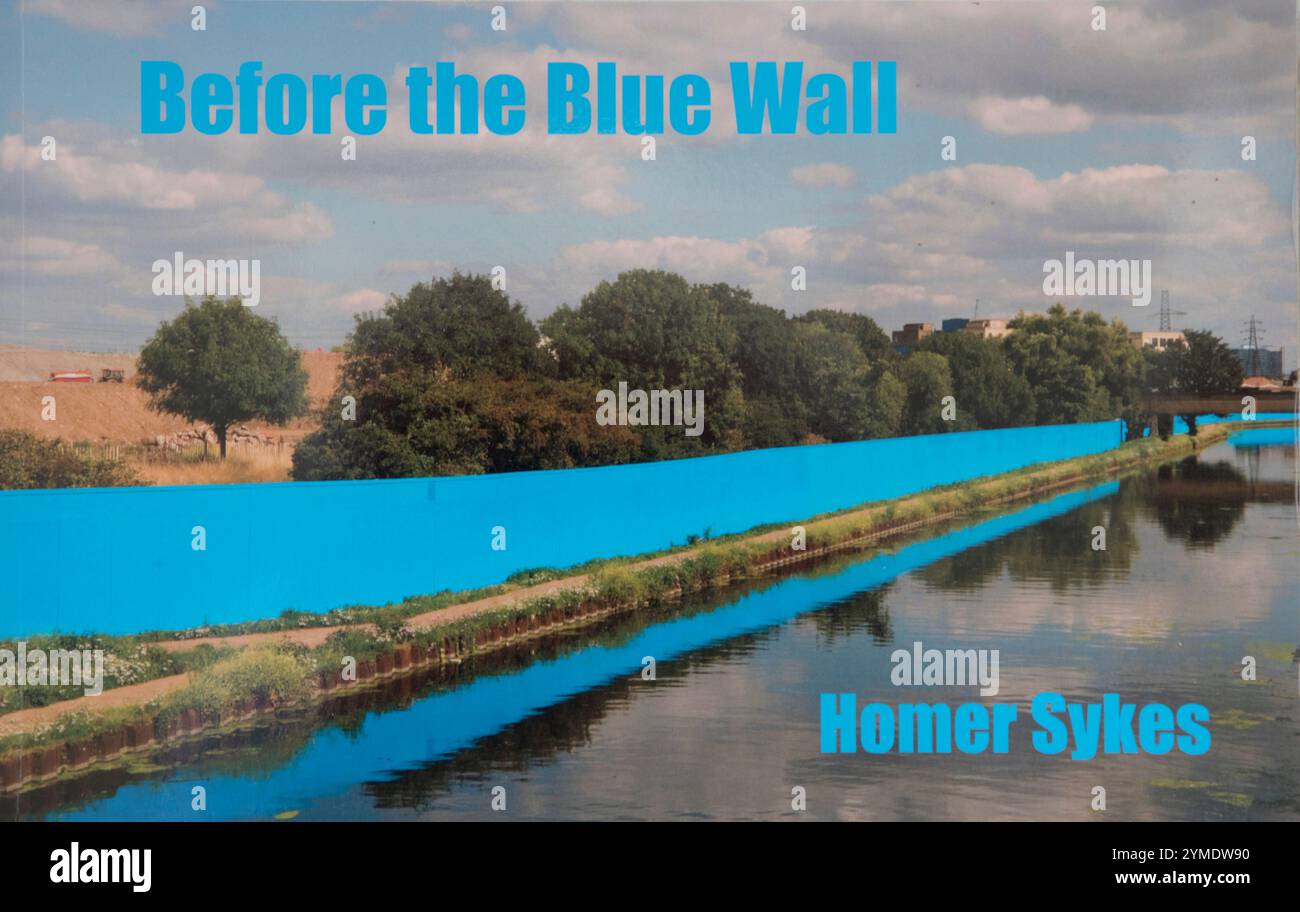 Before The Blue Wall book cover HOMER SYKES Stock Photo - Alamy