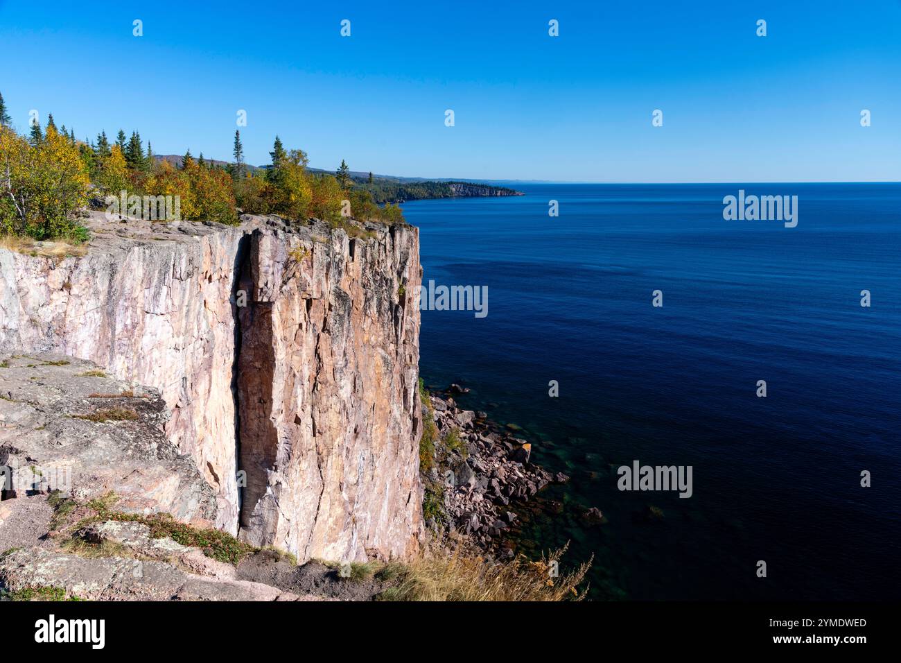 Photograph from Palisade Head, a Lake Superior overlook that is part of ...