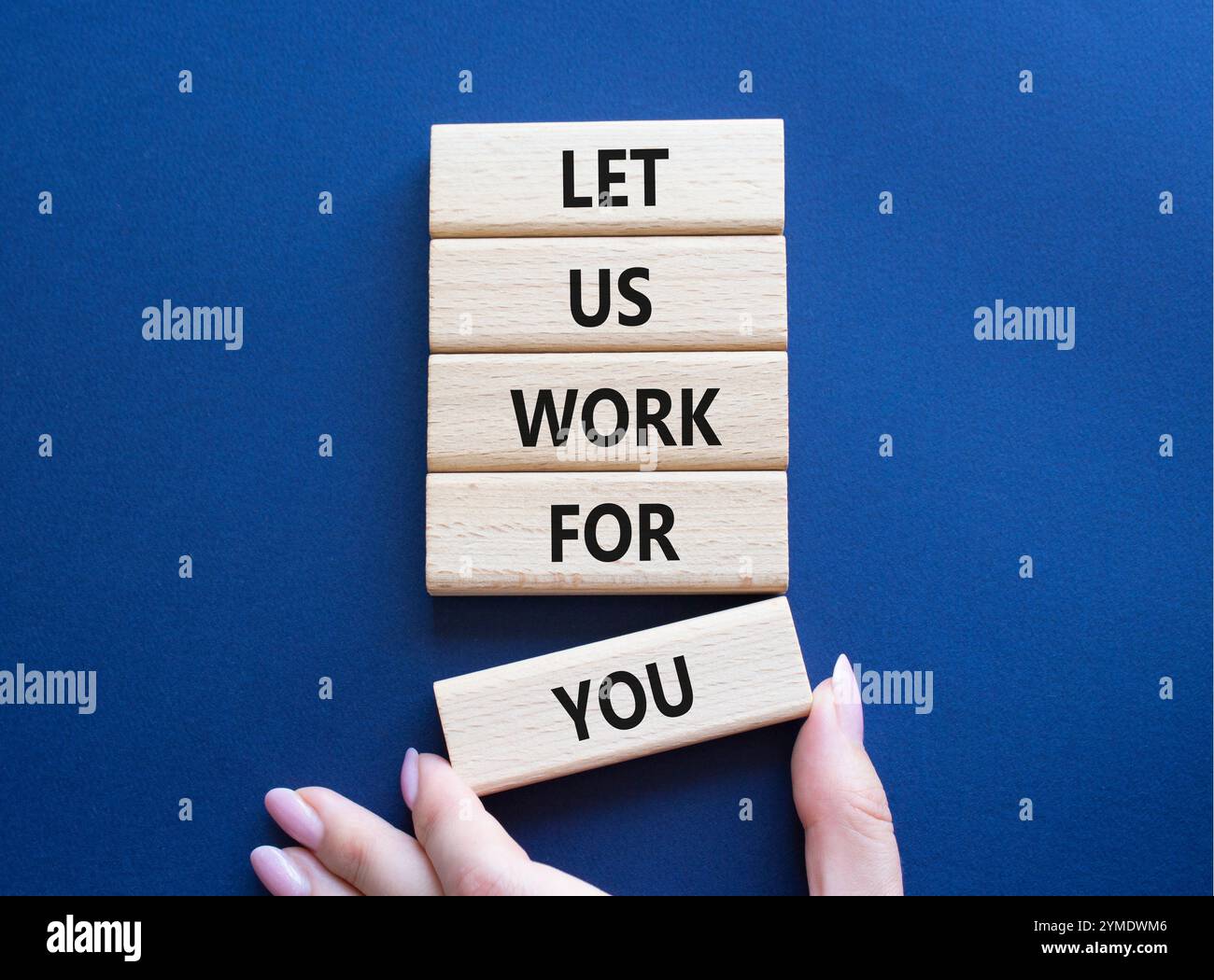 Let us work symbol hi-res stock photography and images - Alamy