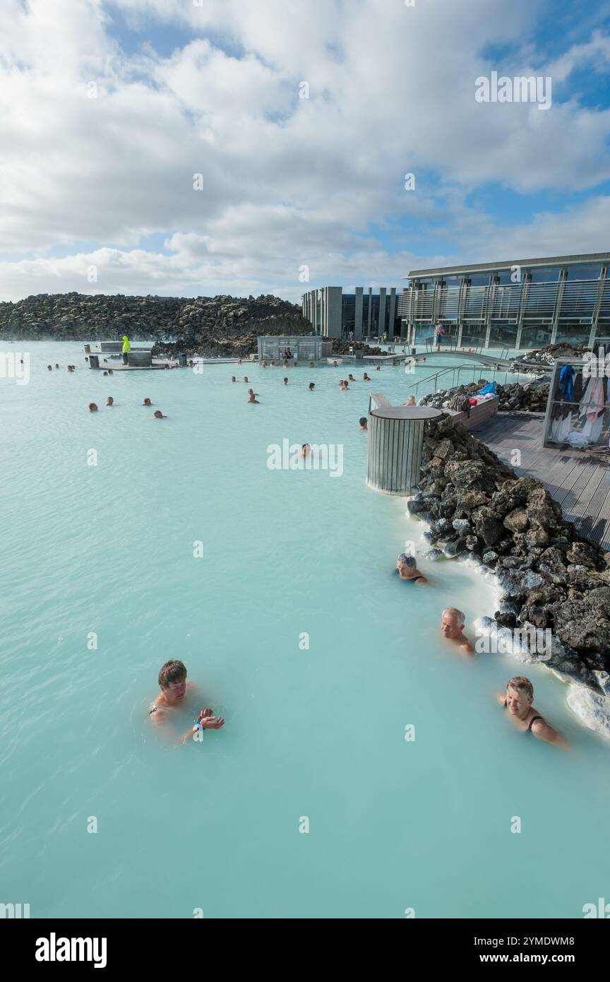 The Blue Lagoon, Reykjanes Peninsula, Iceland, Europe Stock Photo - Alamy