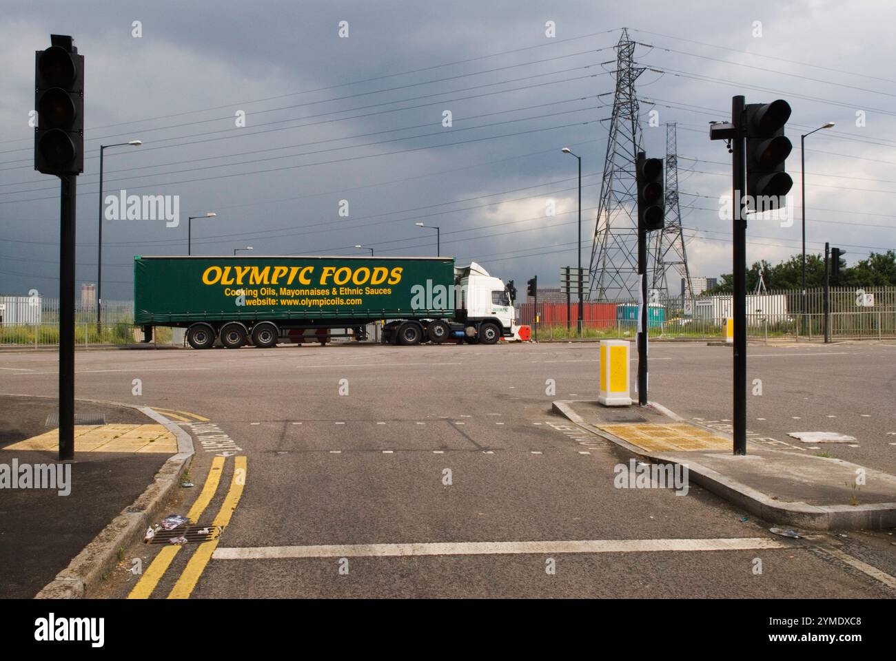 East London the Lower Lea Valley site of the 2012 London Olympic Games ...