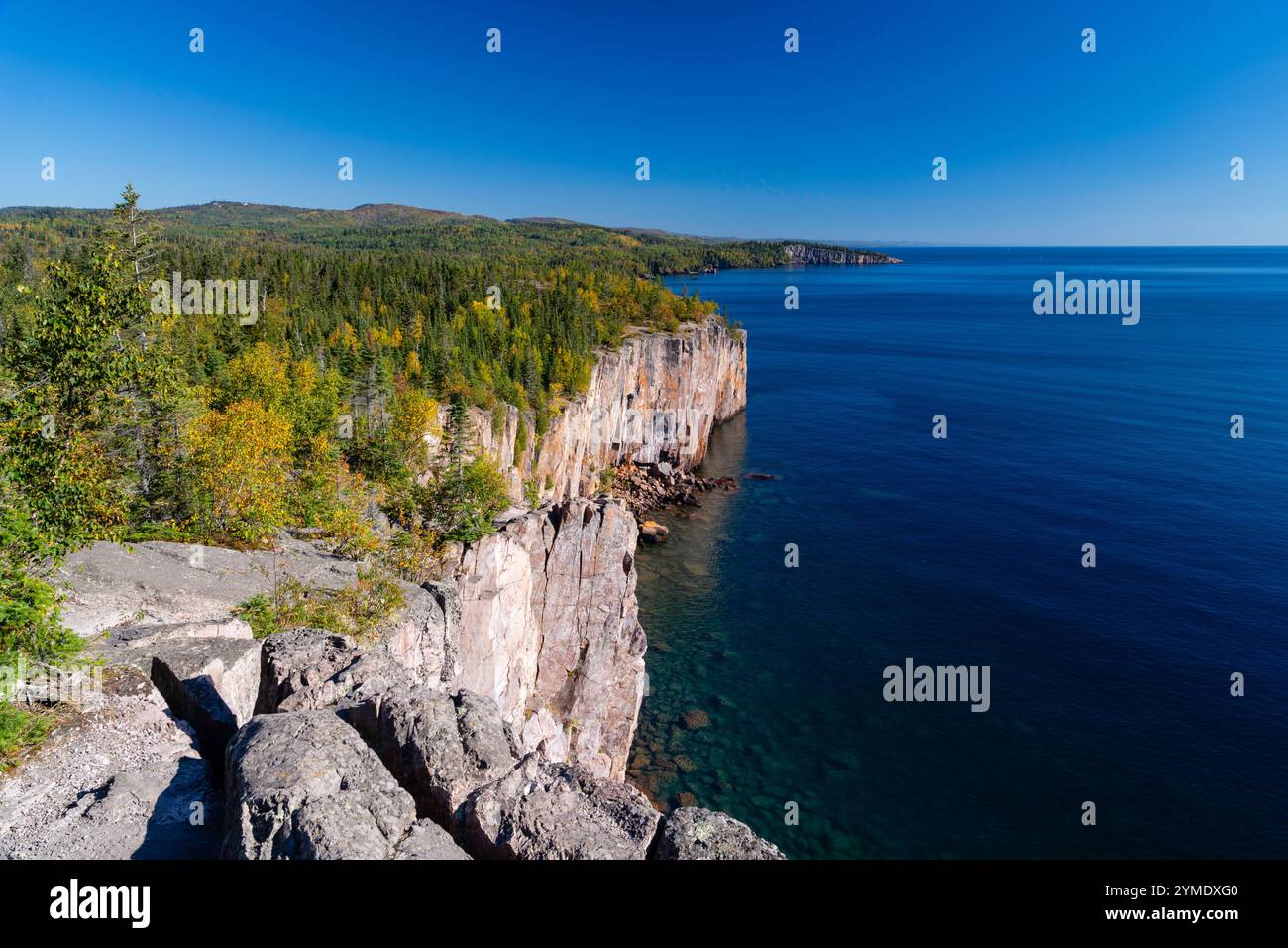 Photograph from Palisade Head, a Lake Superior overlook that is part of ...