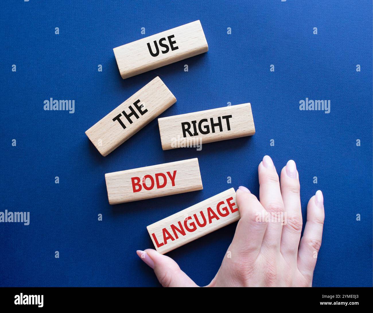 Use the right Body Language symbol. Concept words Use the right Body ...